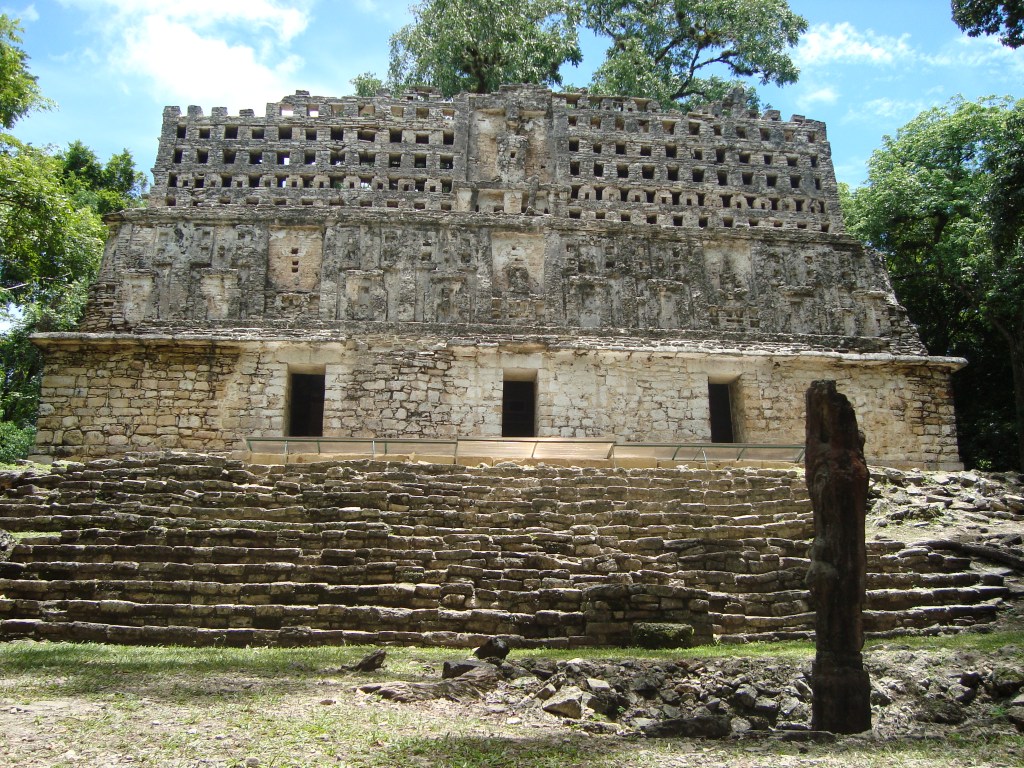 Lintel 24 and 25 Yaxchilan - Ancient Mayan art - Ancient Mayan art